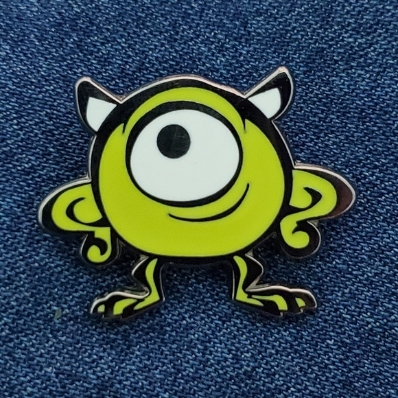 Disney | Accessories | Disney Pin Trading Monsters Inc Mike Wazowski ...